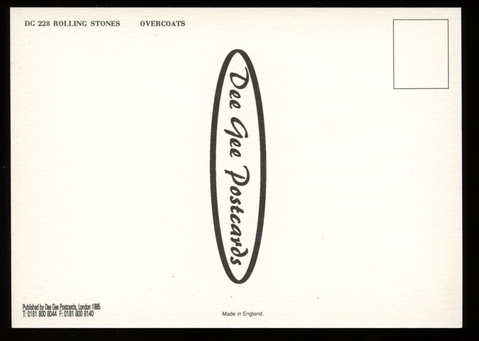 The Rolling Stones Popular Rock Music Band Postcard | eBay