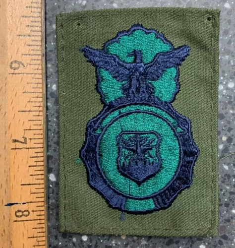 Vintage USAF Embroidered Security Police Patch | eBay