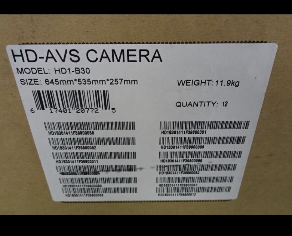 HD1-B30 Security Surveillance HD-AVS 1.3MP 720P Color Camera IR Night ...