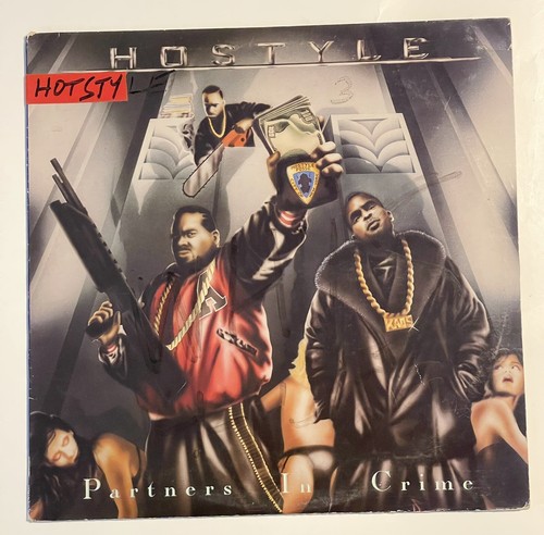 HOSTYLE Partners In Crime 12” vinyl LP 1988 Ligosa Records Rap Hip Hop ...