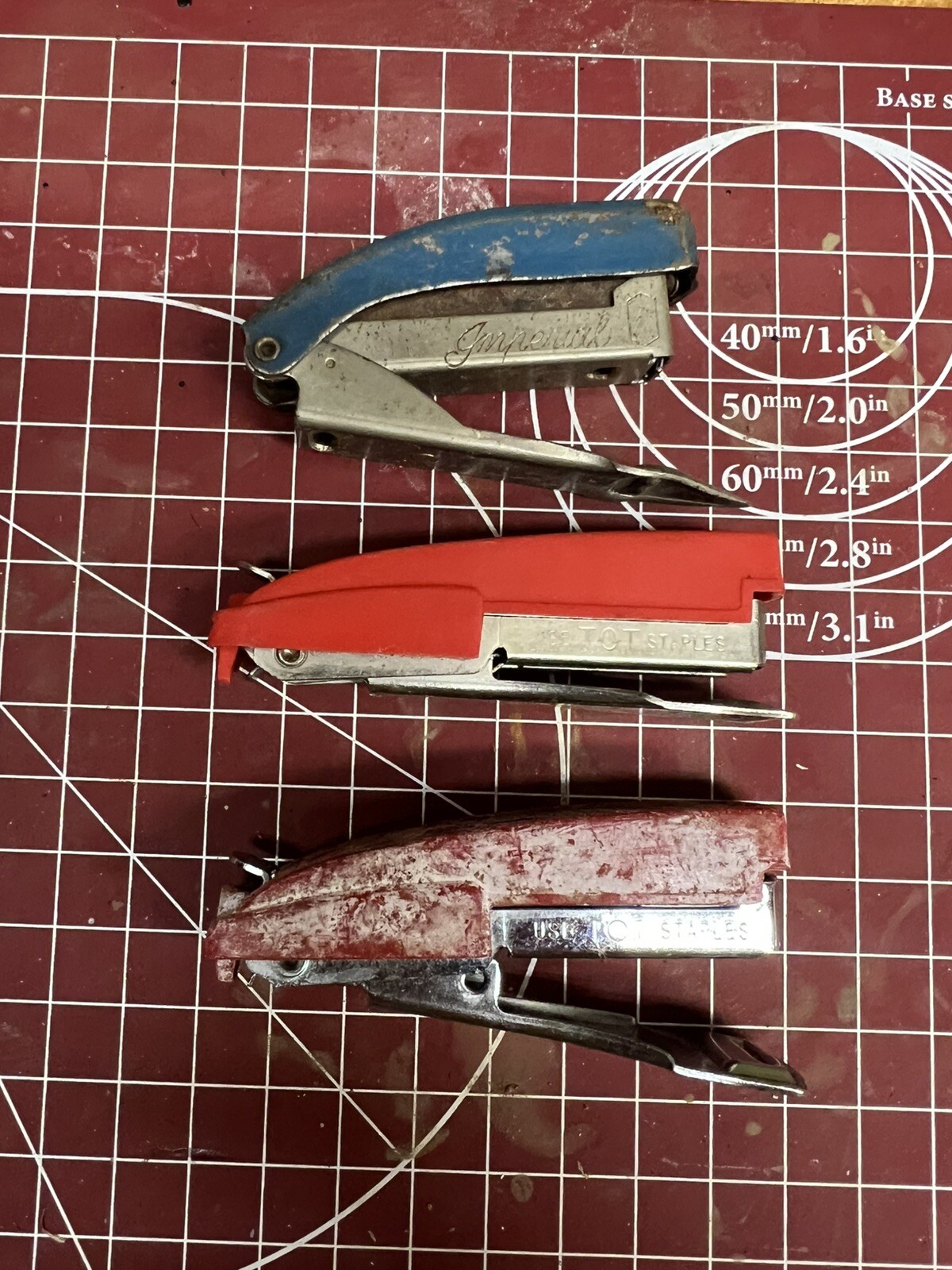 3 Vintage Mini Staplers | eBay