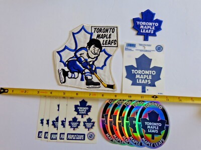 Vintage NHL Toronto Maple Leafs Hockey Patches & Stickers 13 Pc. Lot ...