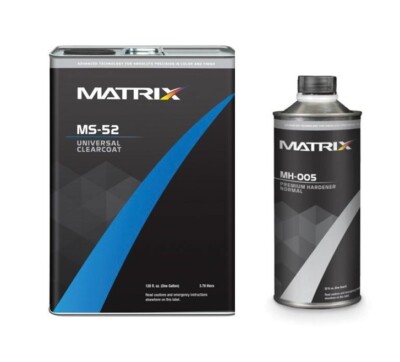 Matrix MS-52 Universal Urethane Clearcoat with Medium Activator MH005 | eBay