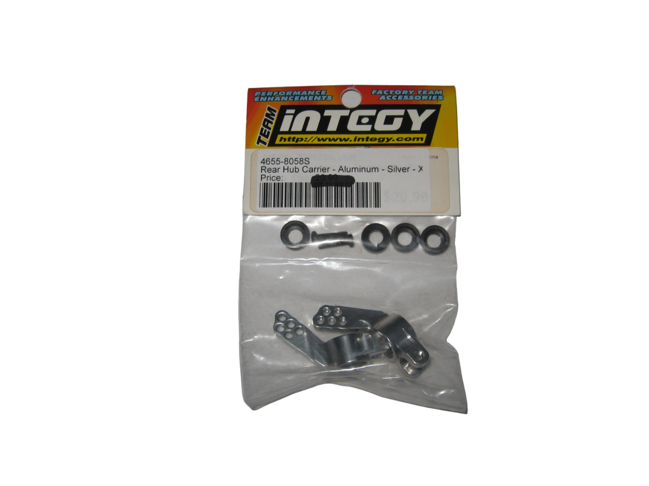 RC Integy Rear Hub Carriers Aluminum Silver 4655-8058S | eBay
