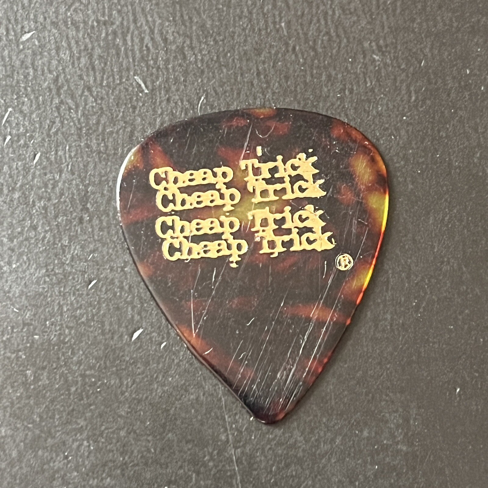 Cheap Trick Robin Zander Brown Guitar Pick - 2023 Tour | eBay