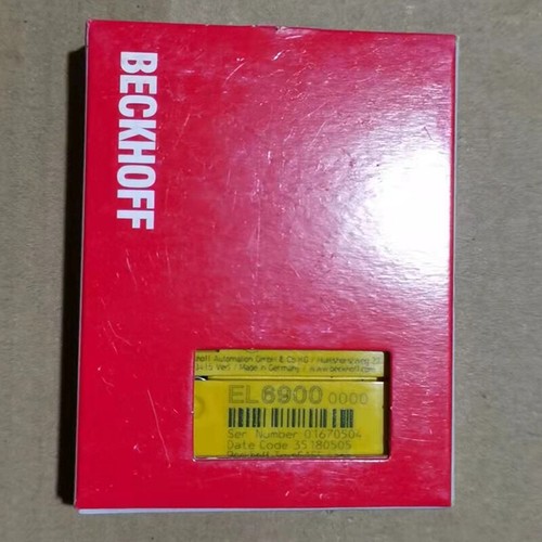 1pc New Beckhoff EL6900 EL 6900 PLC Moudule Logic Terminal Safety ...