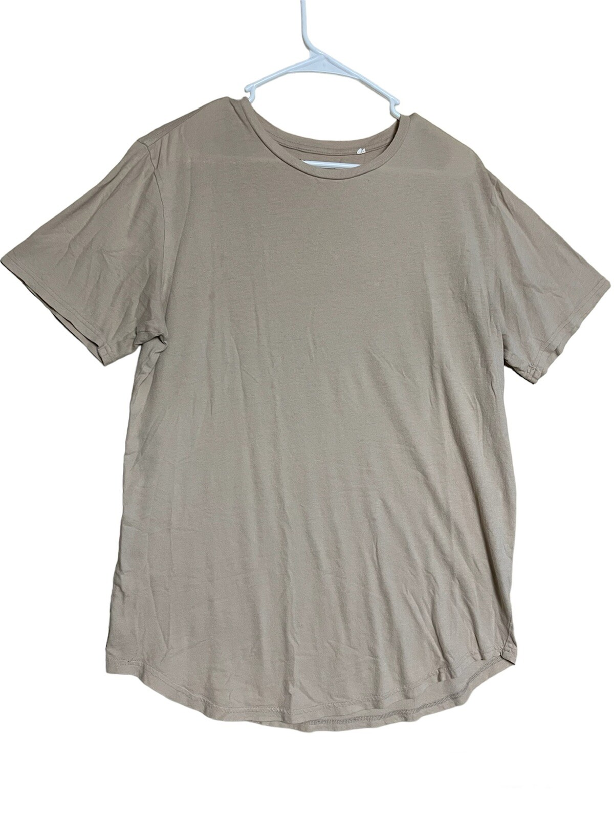 (3) PS/Basics By Pacsun Mens Crew Neck Short Sleeve Scallop Fit T Shirt ...