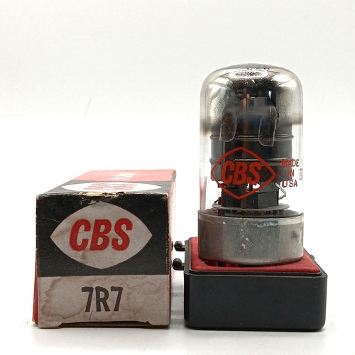 7R7 A CBS Vacuum Tube. New Old Stock. | eBay