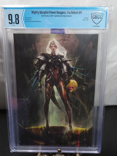 Mighty Morphin Power Rangers The Return #4 CBCS 9.8 Ivan Tao Cover MMPR ...