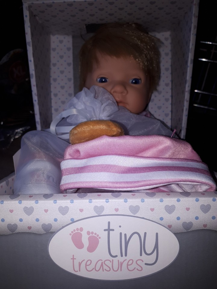 Tiny Treasures Doll with Gift Set 44cm Baby Doll | eBay UK