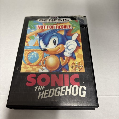 Sonic The Hedgehog Sega Genesis Empty Box ONLY (no manual, game) | eBay