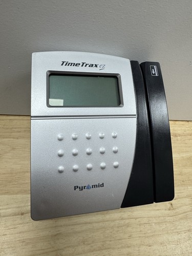 Pyramid TimeTrax EZ Swipe Terminal Time Clock #F4 | eBay