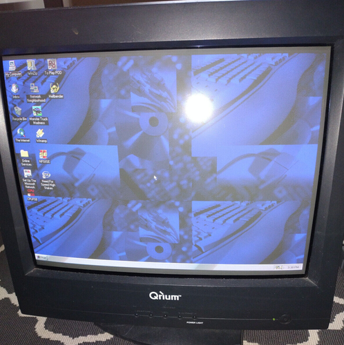 Retro Qrium CQ925DBK 19in CRT Monitor Local Pickup NY | eBay