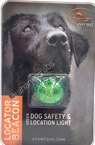 SportDOG Dog LOCATOR BEACON SAFETY & LOCATION LIGHT GREEN COLLAR ...