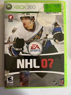 NHL 07 - XBOX 360 - COMPLETE W/ MANUAL - FREE S/H - (B52A) | eBay