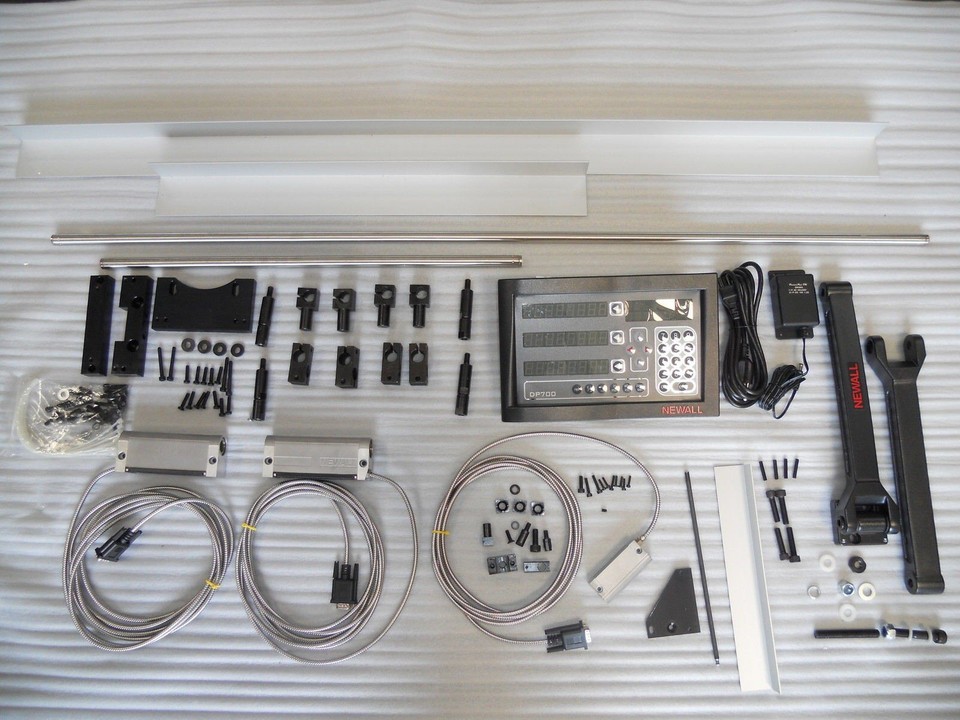 Newall NMS800 Digital Readout package DRO for milling machine 2-axis ...