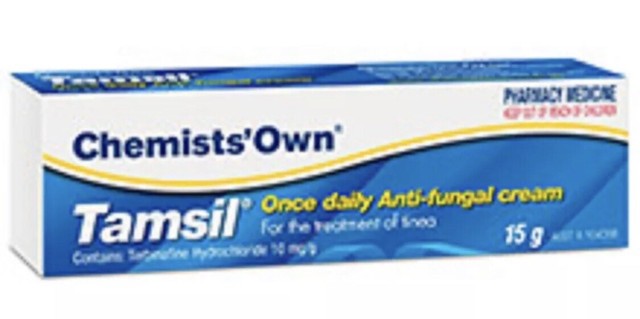 CHEMISTS' OWN TAMSIL Once Daily Anti-fungal Cream 15g for sale online ...