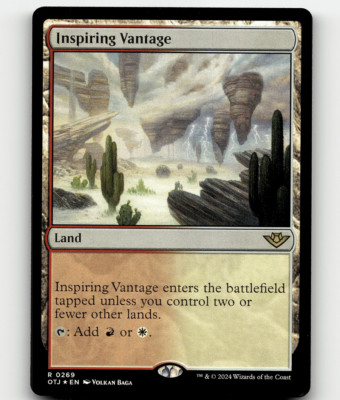 FOIL - MTG Inspiring Vantage 269 - Outlaws of Thunder Junction | eBay