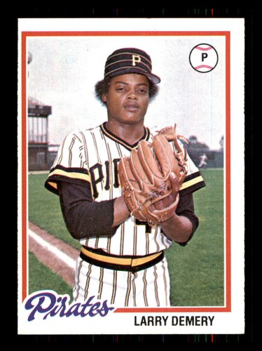 1978 Baseball Topps Larry Demery Pittsburgh Pirates #138 | eBay