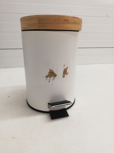 Poubelle 5 Five Simply Smart avec couvercle en bambou 3 l, défectueuse ...