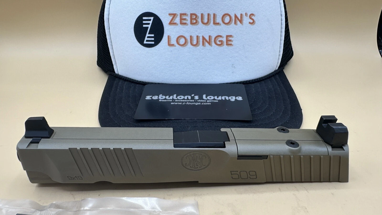 OEM FN 509 FN509 MRD Optic Ready Complete Slide Assembly 9mm 4.5 Barrel ...