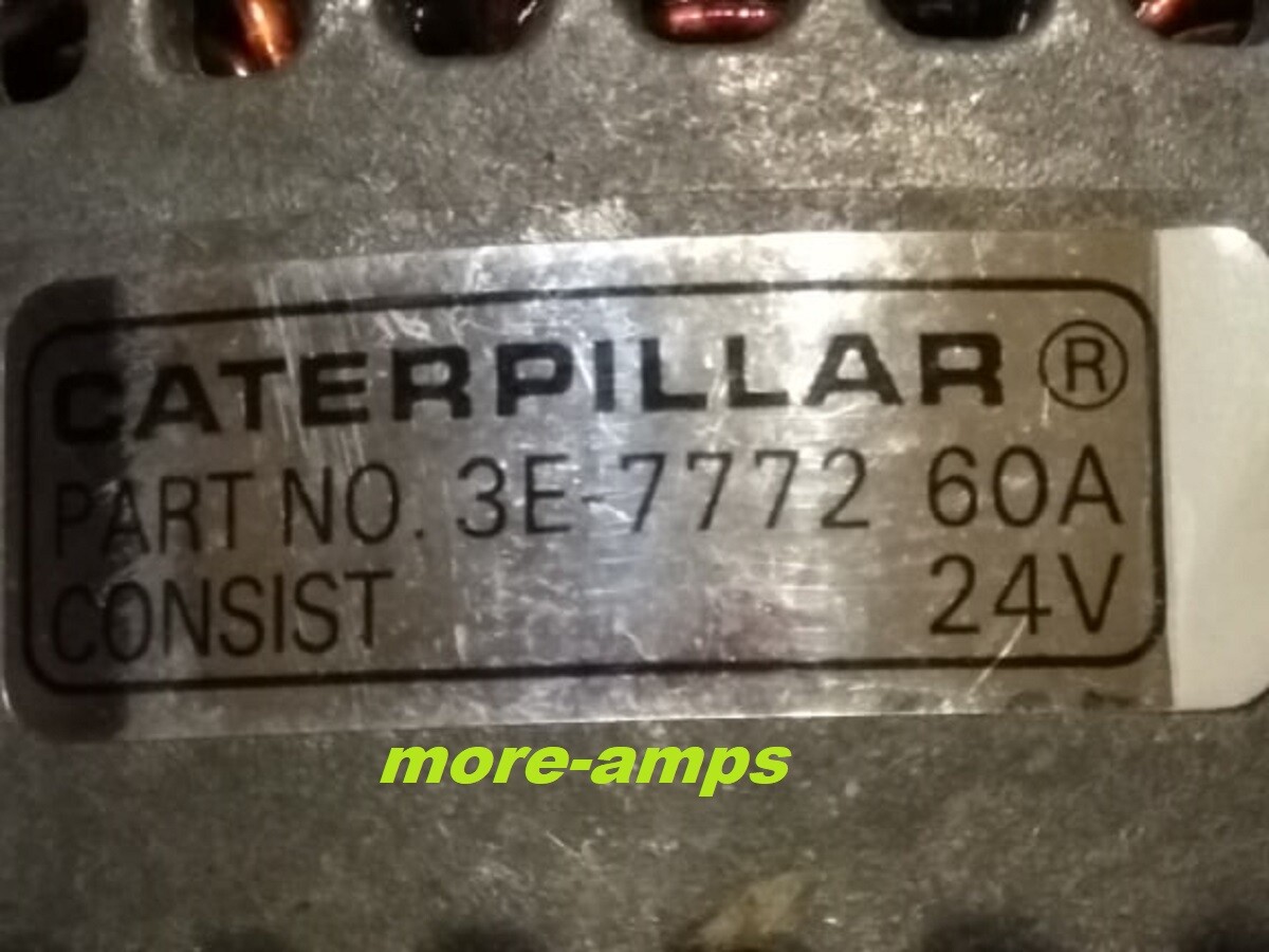 CATERPILLAR NEW ALTERNATOR 914G 60AMPS 24V 101211-7920 OR9437 3E7772 | eBay