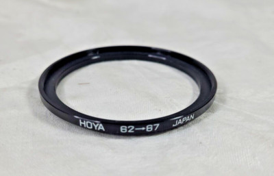 Hoya 62 - 67 Step Up Adapter Ring Japan - #1504 | eBay
