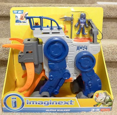 NIB Fisher-Price Imaginext Space ALPHA WALKER Playset | eBay