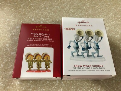 Hallmark Ornament 2019 Snow Miser 2020 Heat Miser Year Without A Santa ...