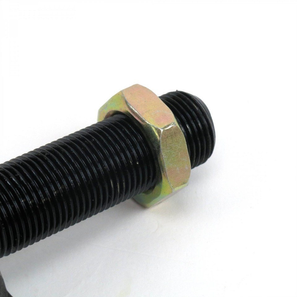 Black Male Left Hand Thread Polished Tie Rod End Rod Thread 11/16-18 | eBay