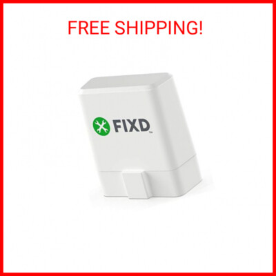 FIXD Bluetooth OBD2 Scanner, Car Code Reader & Scan Tool, iOS & Android ...