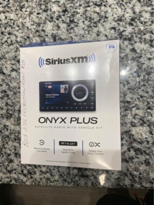 SiriusXM SXPL1V1 Onyx Plus Satellite Dock & Play Radio/Vehicle Kit ...