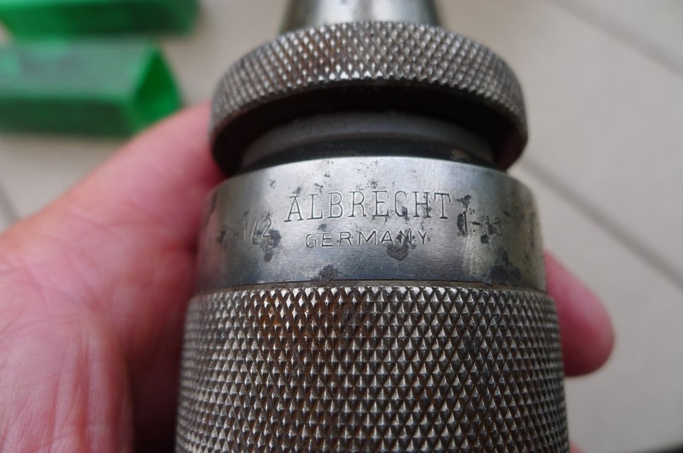 ALBRECHT R8. KEYLESS CHUCK, 1/32- 1/2", 1 - 13MM, GERMANY | eBay
