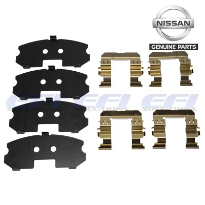 Genuine Brake Caliper Shim Hardware Kit Front S13 S15 R32 WC34 A31 C33 ...