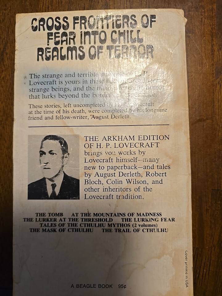 The Shuttered Room by H.P. Lovecraft/August Derleth-Panther Books ...