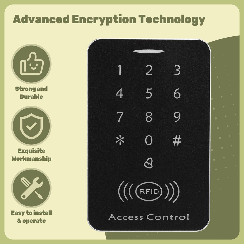 - Encrypted Standalone Access Controller 125Khz ID Access Control ...