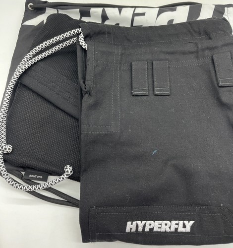 Hyperfly Black Premium Kimono Jacket & Pants Adult One W/ Storage Bag ...