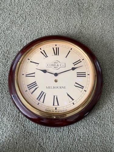 Cobb & Co. Clocks Wall Clock Melbourne | eBay Australia