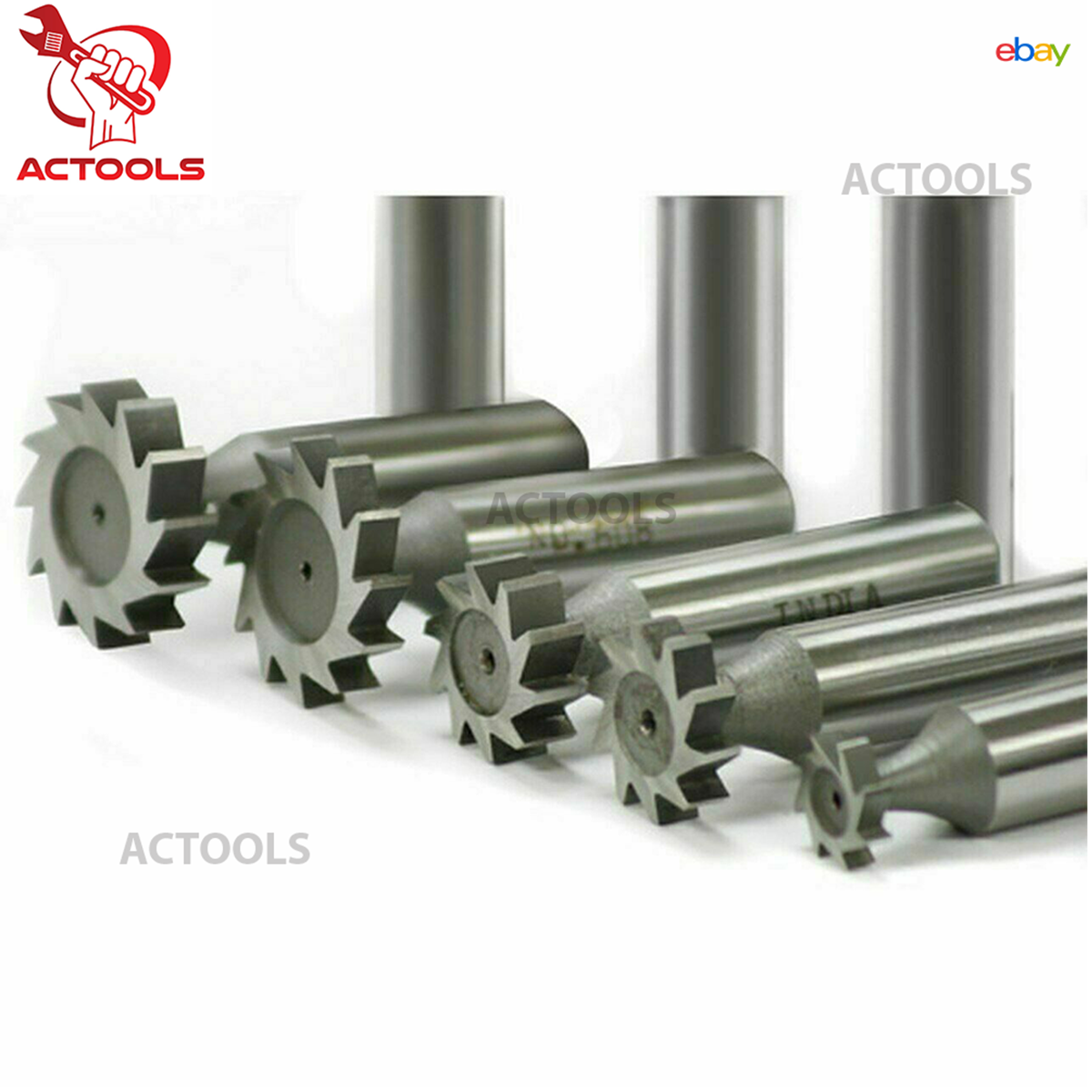 WoodRuff Bit Key Cutter Key Seat Key Set 10 Pcs For Milling Machine ...