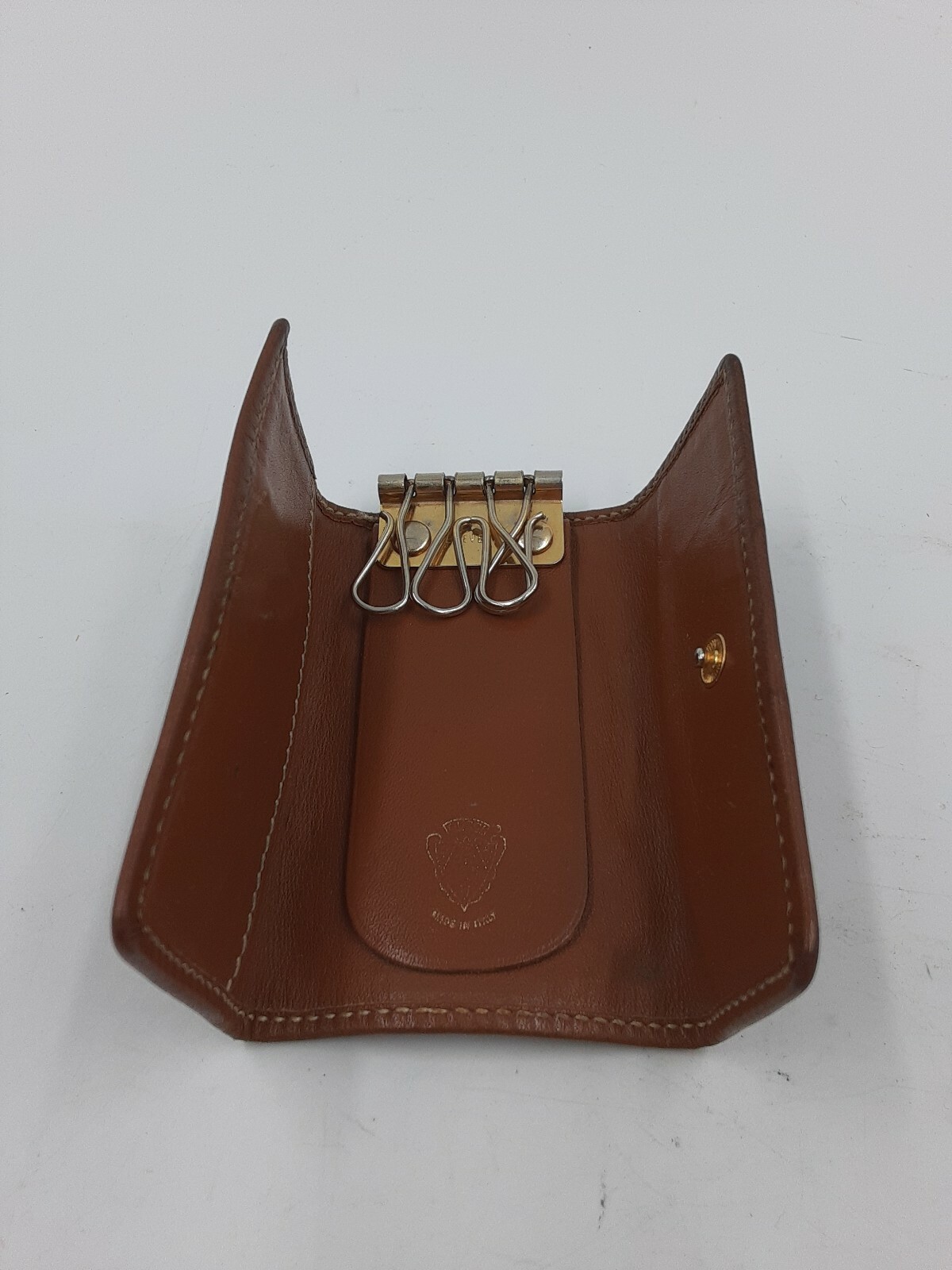 Gucci Controllato Small Key Wallet Micro Tri-Fold Leather Wallet Italy ...