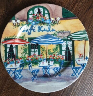 Santa Barbara Anne Ormsby 'Cafe Lulu' Canape 6" Plate | eBay
