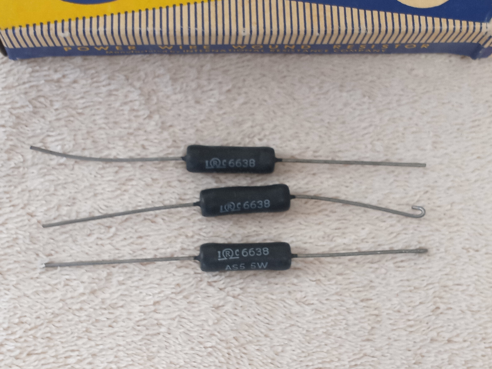 3 Vintage IRC Resistor 5W 800 Ohm 1% Precision Resistor* | eBay