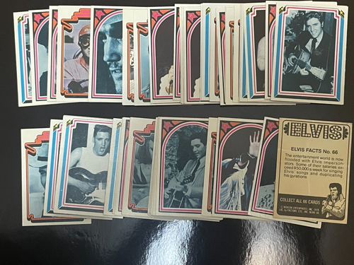 1978 Donruss Boxcar Enterprises ELVIS 75 Card Lot | eBay