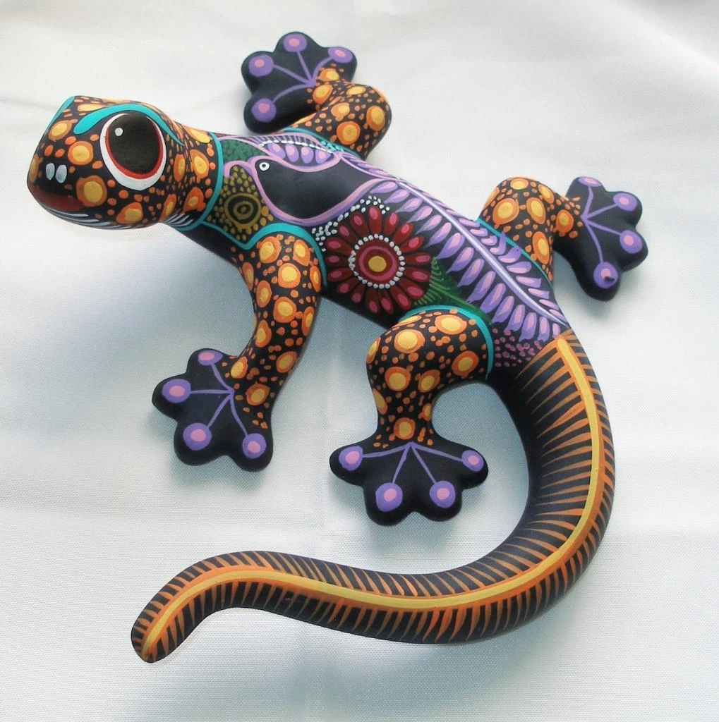 Colorful Lizard Art