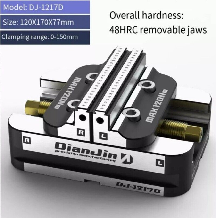 Single-sided bridge plate L block 170-200 / 5-axis 0-point self ...