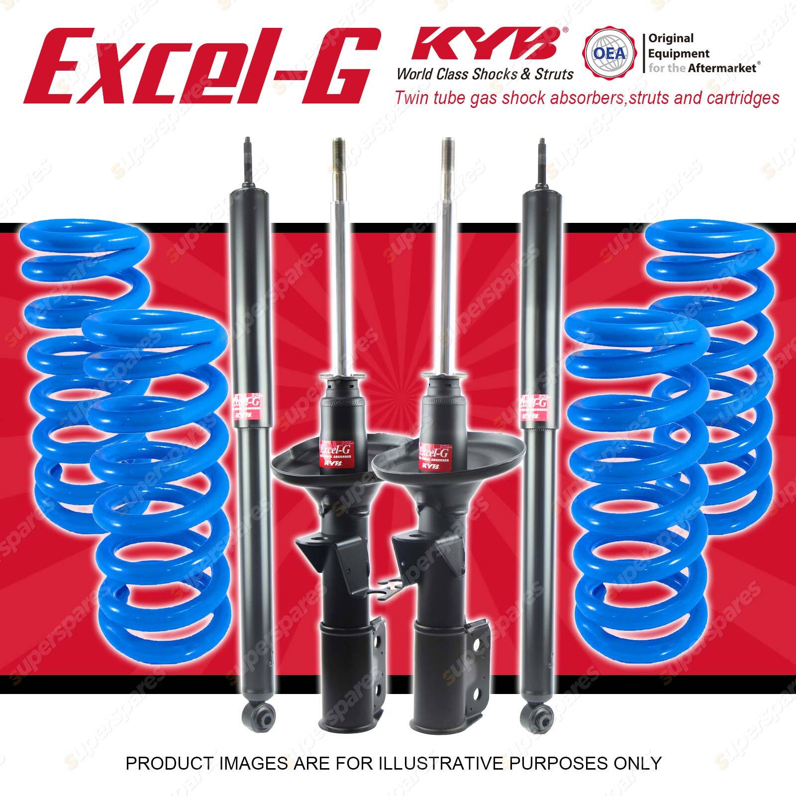 4x KYB EXCEL-G Shock Absorbers + STD Coil for HOLDEN Commodore VR VS ...
