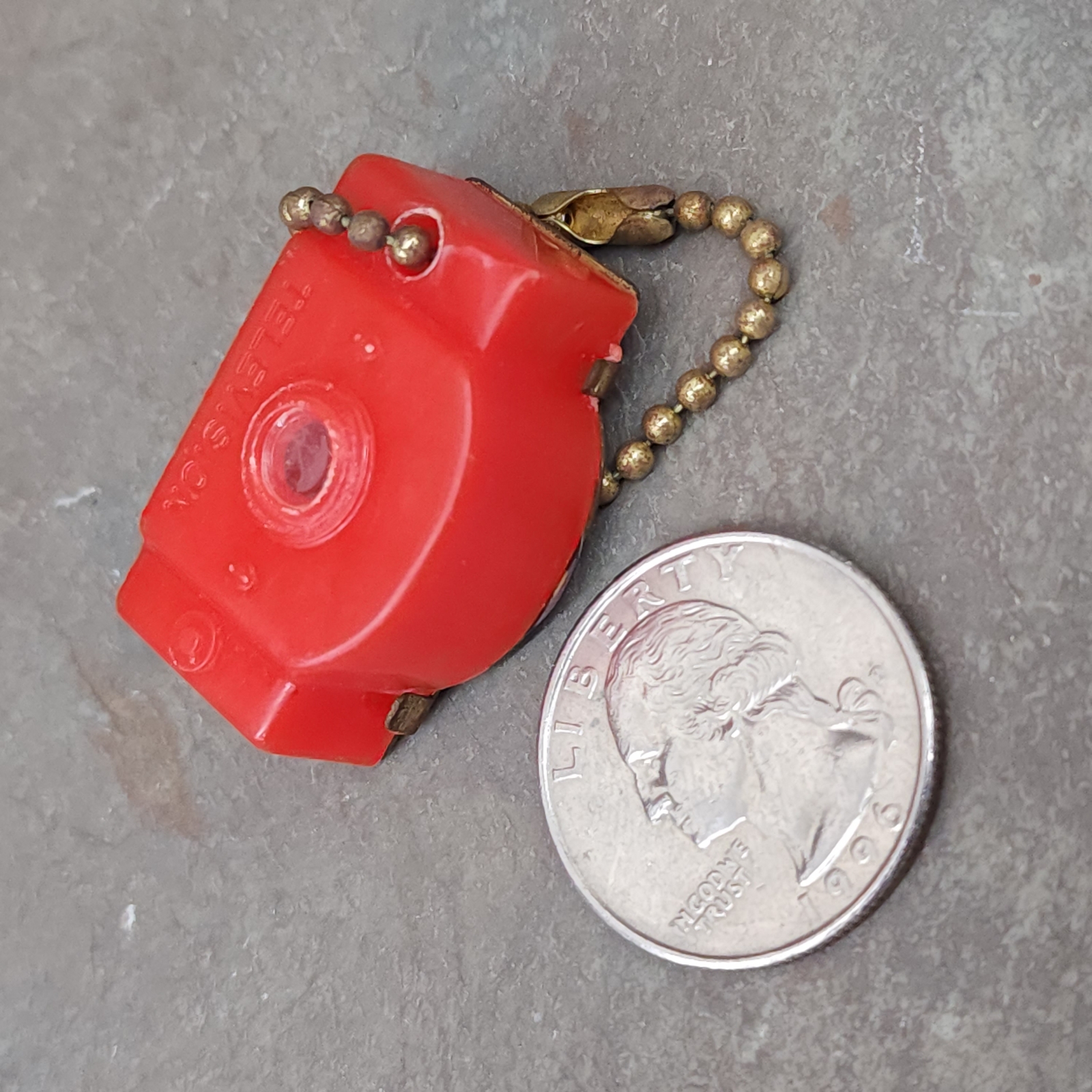 Vintage Television Brand Miniature Camera Keychain Viewer Woody ...