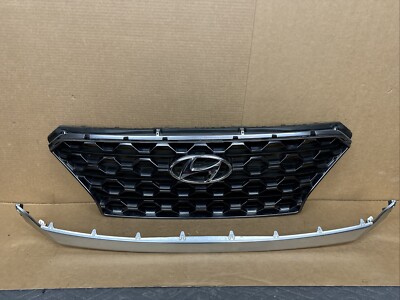 2019 2020 Hyundai Santa Fe Front Grille with Upper Trim OEM 86366-S2100 ...