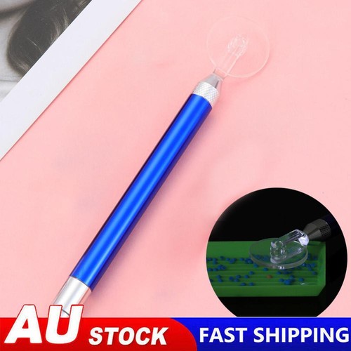 Diamond Painting Tools Kit Art Accessories Tools LED Light (Blue 6 Tips ...