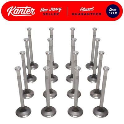 16 Intake & Ex Valves 37 38 39 40 Ford Flathead V8-60 1937 1938 1939 ...
